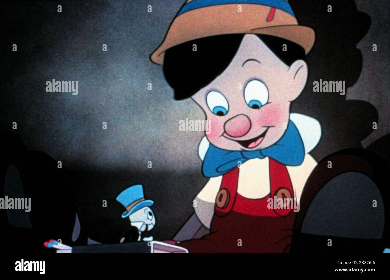 Jiminy Cricket & Pinocchio Film Pinocchio (USA 1940) Characters: Jiminy ...