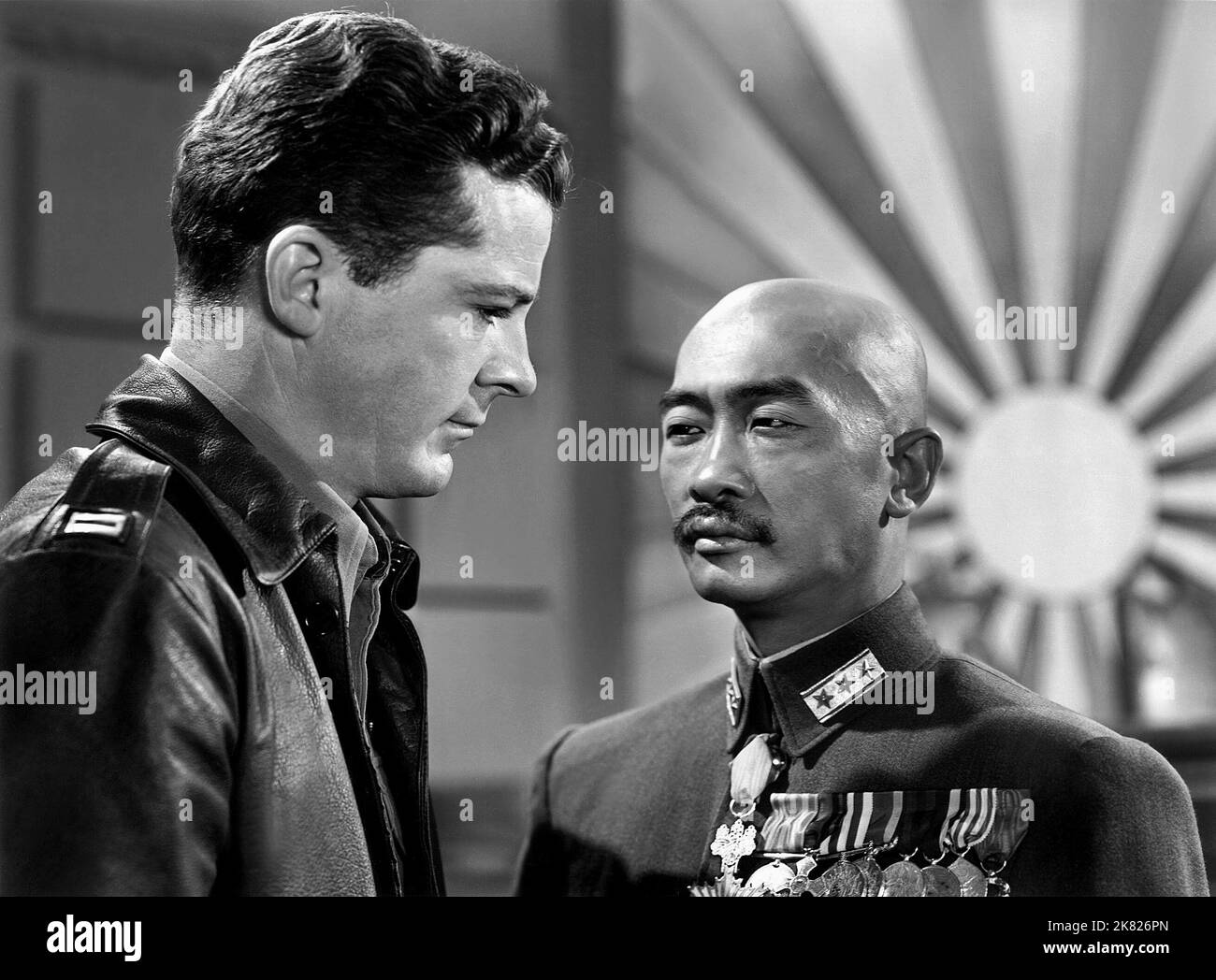Dana Andrews & Richard Loo Film The Purple Heart (1944) Characters ...