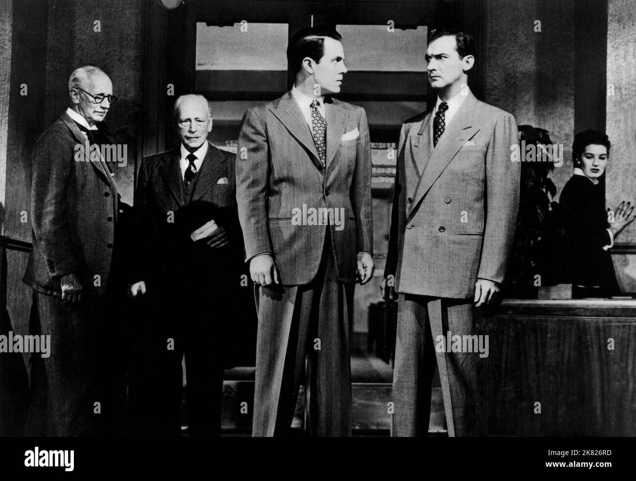 Louis Hayward & Zachary Scott Film: Ruthless (1941) Characters: Vic Lambdin & Horace Woodruff ...