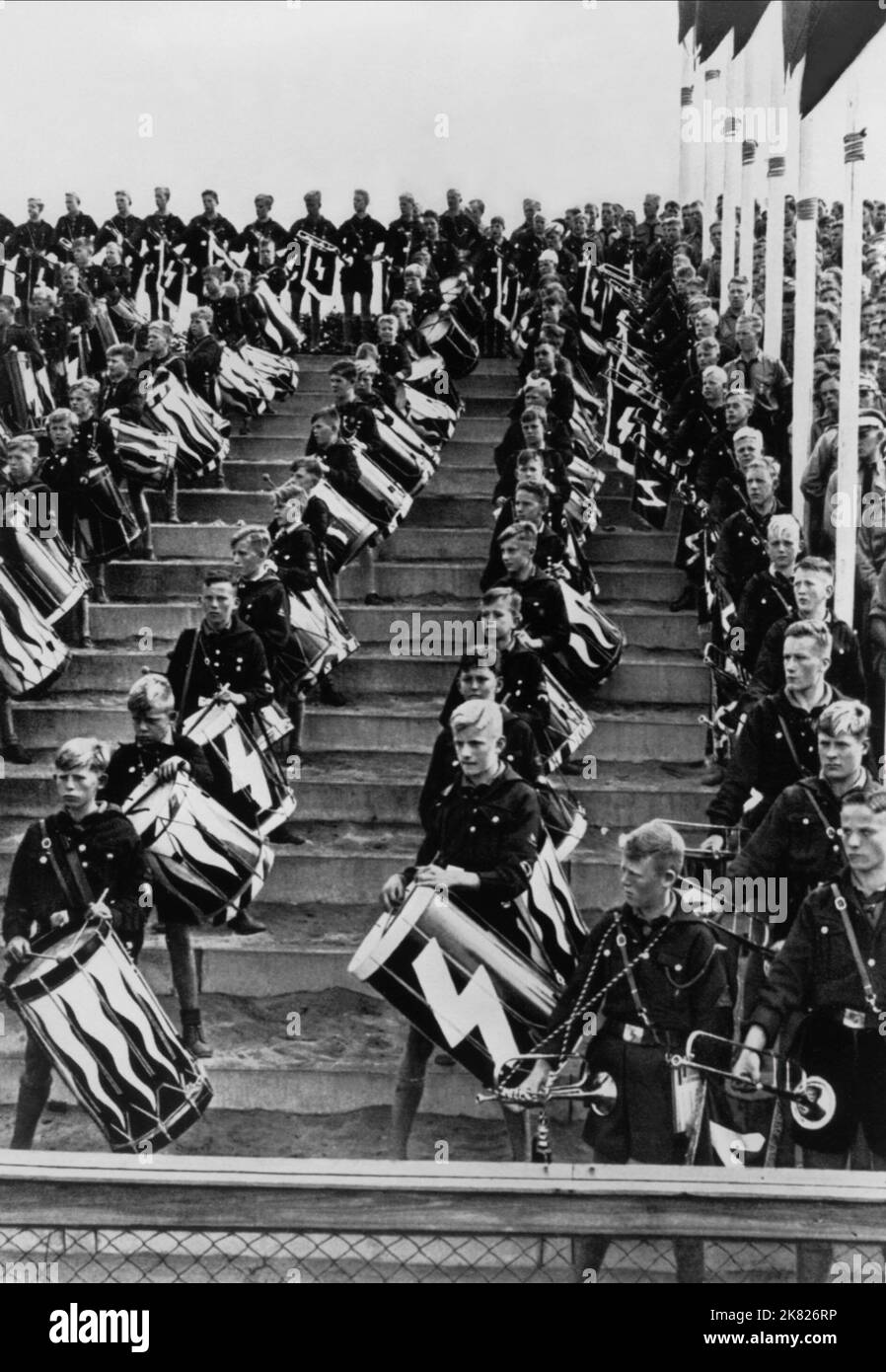 Young Nazi Drummers Film Berlin (1941) Director: Yuli Raizman ...