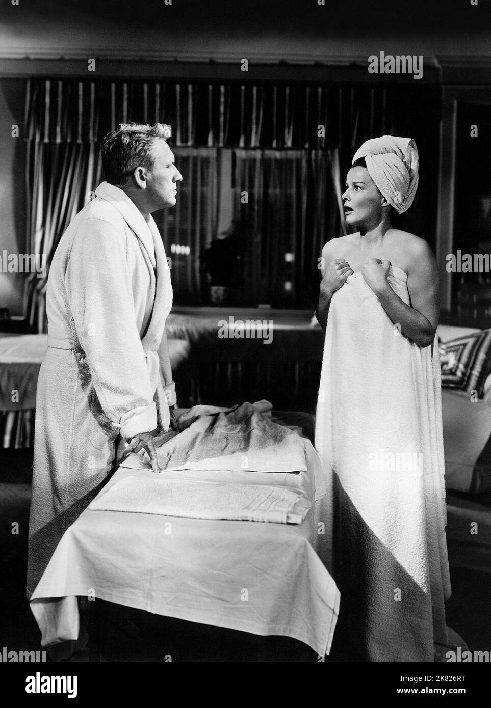 Spencer Tracy & Katharine Hepburn Film Adam'S Rib (1947) Characters ...