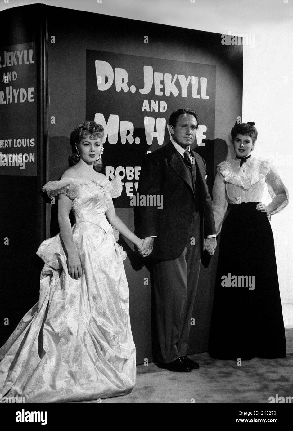 Lana Turner, Spencer Tracy & Ingrid Bergman Film: Dr. Jekyll And Mr ...
