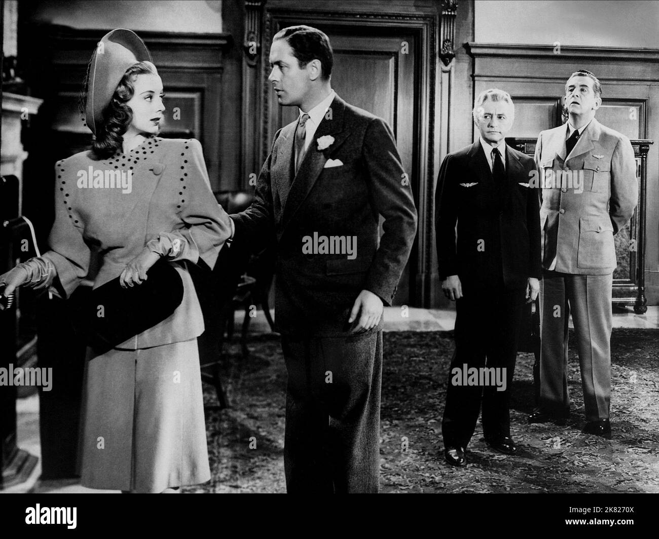 Evelyn Keyes, Robert Montgomery, Claude Rains, Edward Everett Horton ...