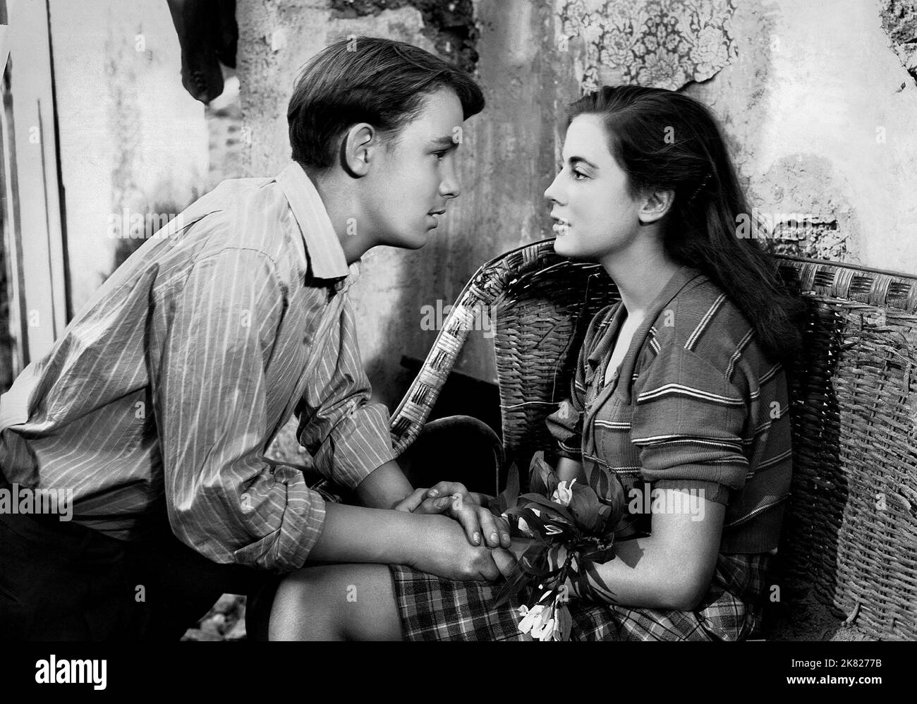 Mischa Auer, Marina Berti Film The Sky Is Red (1949) Characters: ,Carla ...
