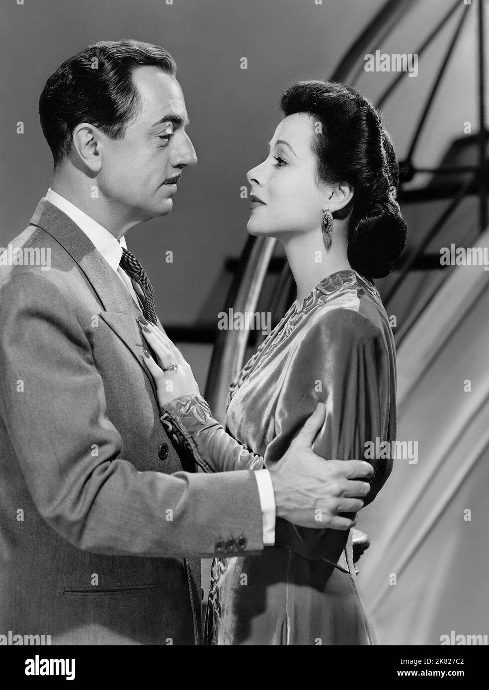 William Powell & Hedy Lamarr Film Crossroads (1945) Characters: David ...