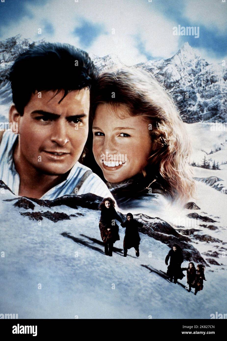 Charlie Sheen & Juliette Caton Film Courage Mountain (1948) Director ...