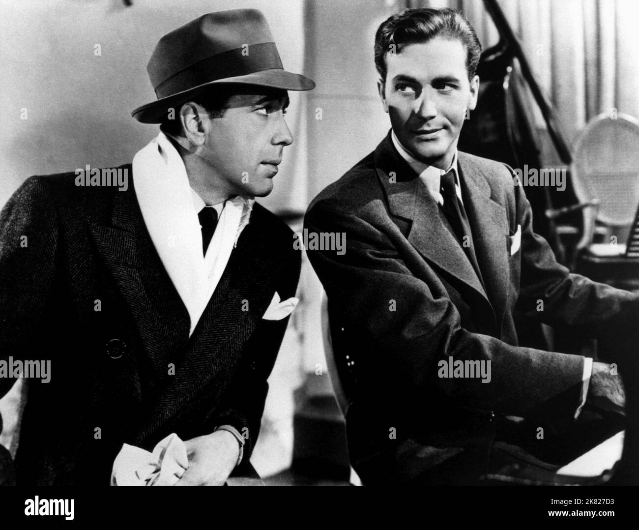 Humphrey Bogart & Jeffrey Lynn Film It All Came True (1940) Characters ...