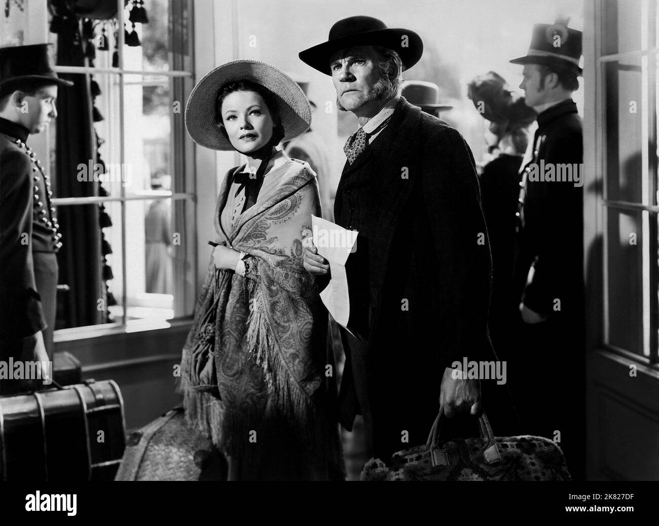 Gene Tierney & Walter Huston Film Dragonwyck (1948) Characters: Miranda ...