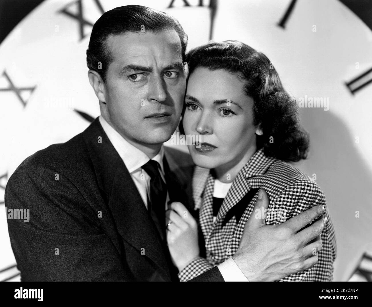 Ray Milland & Maureen O'Sullivan Film: The Big Clock (1947) Characters ...