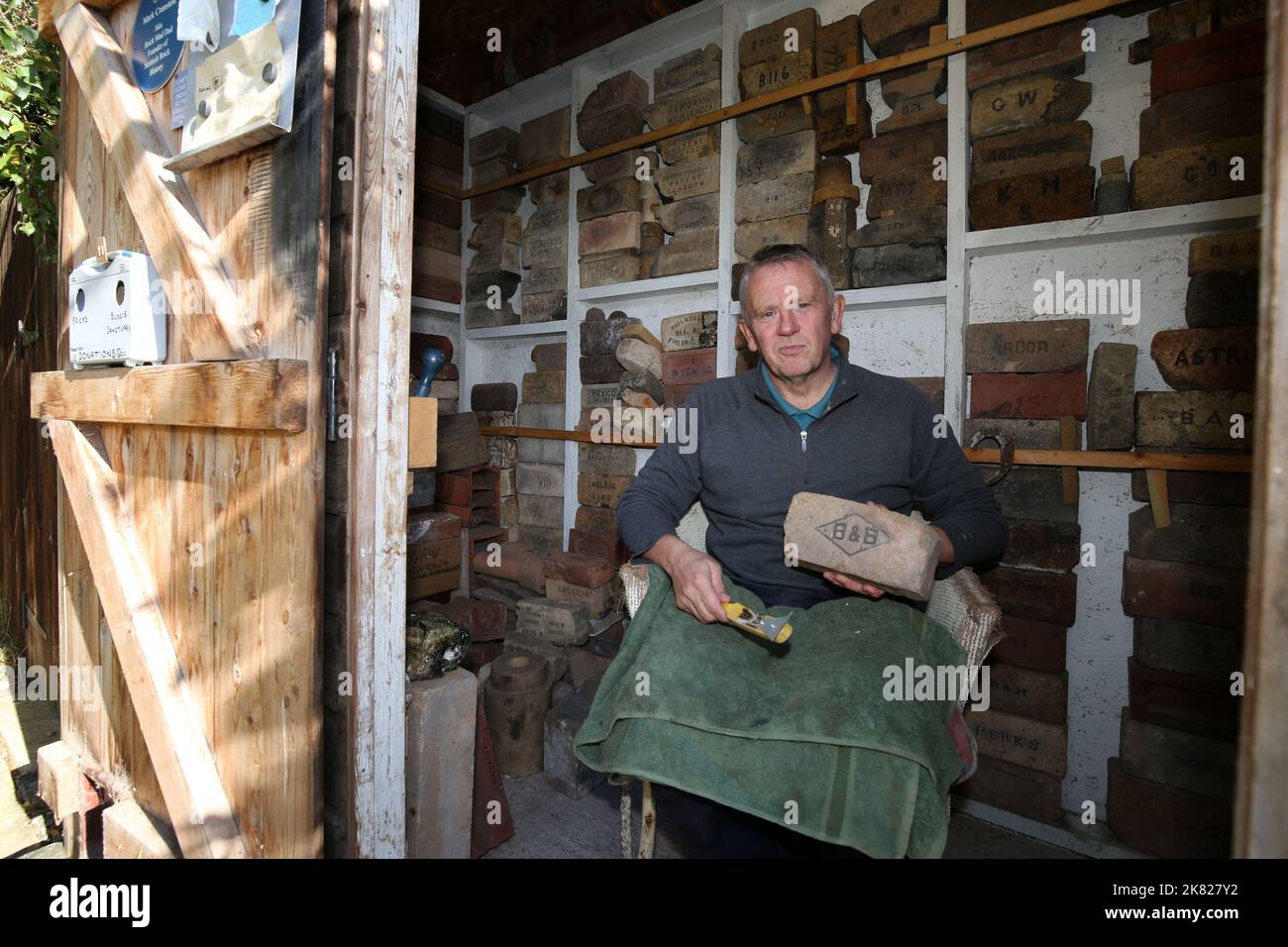 Jedburgh, Scottish Borders, Scotland, UK Retired police sergeant Mark ...