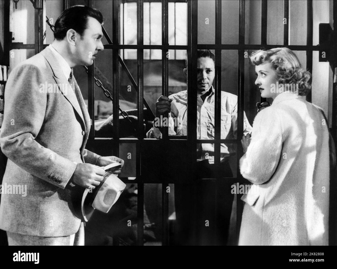George Brent Ernest Anderson And Bette Davis Film In This Our Life Usa