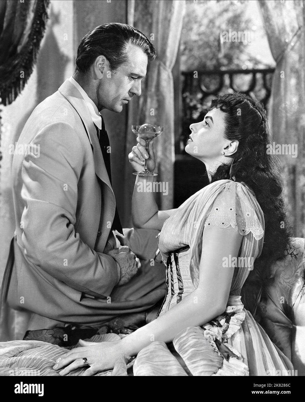 Gary Cooper & Ingrid Bergman Film Saratoga Trunk (1945) Characters ...