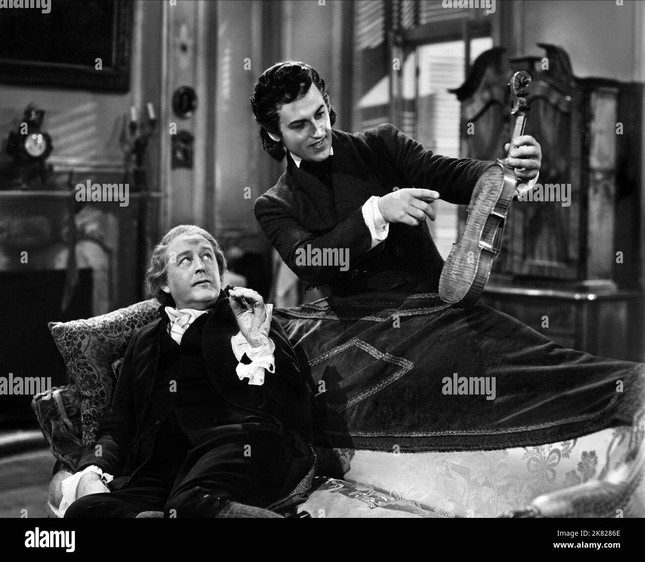 Cecil Parker & Stewart Granger Film: The Magic Bow (1946) Characters ...