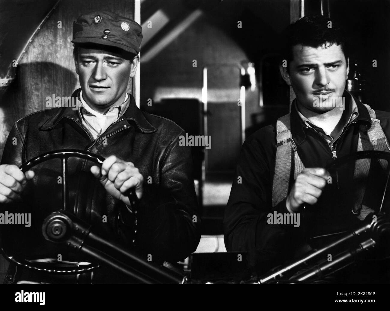 John Wayne & John Carroll Film: Flying Tigers (1940) Characters: Capt ...