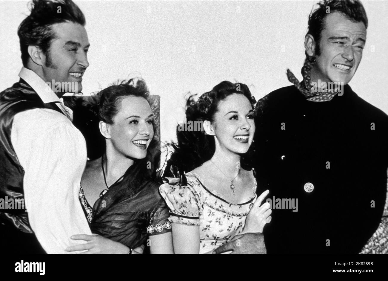 Ray Milland, Susan Hayward, Paulette Goddard & John Wayne Film: Reap ...