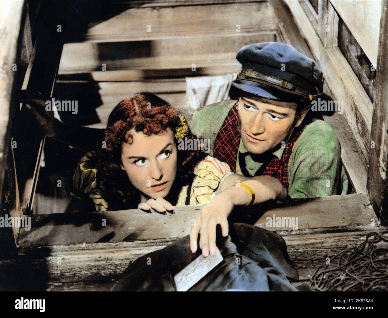 Paulette Goddard & John Wayne Film: Reap The Wild Wind (USA 1942 ...