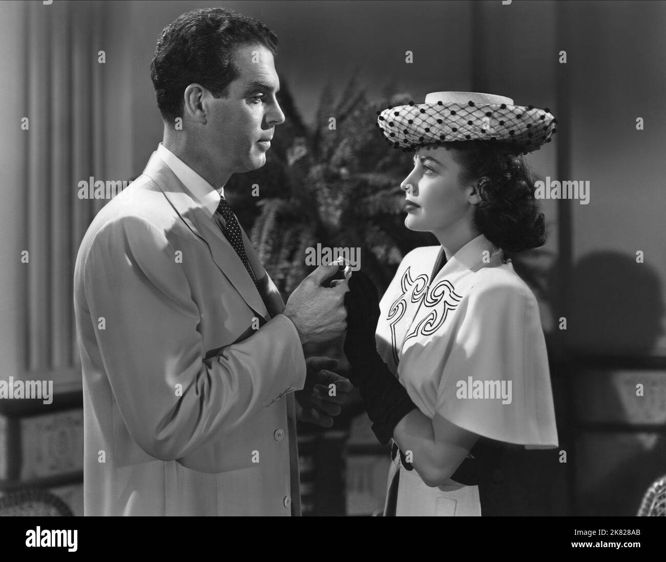 Fred Macmurray & Ava Gardner Film Singapore (USA 1947) Characters: Matt ...