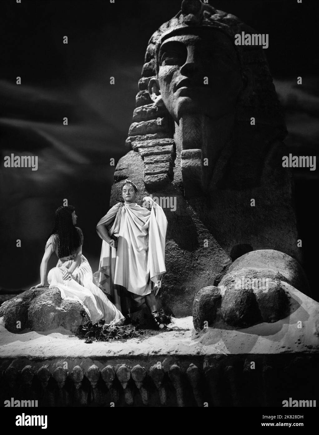 Vivien Leigh & Claude Rains Film: Caesar And Cleopatra (1945 ...