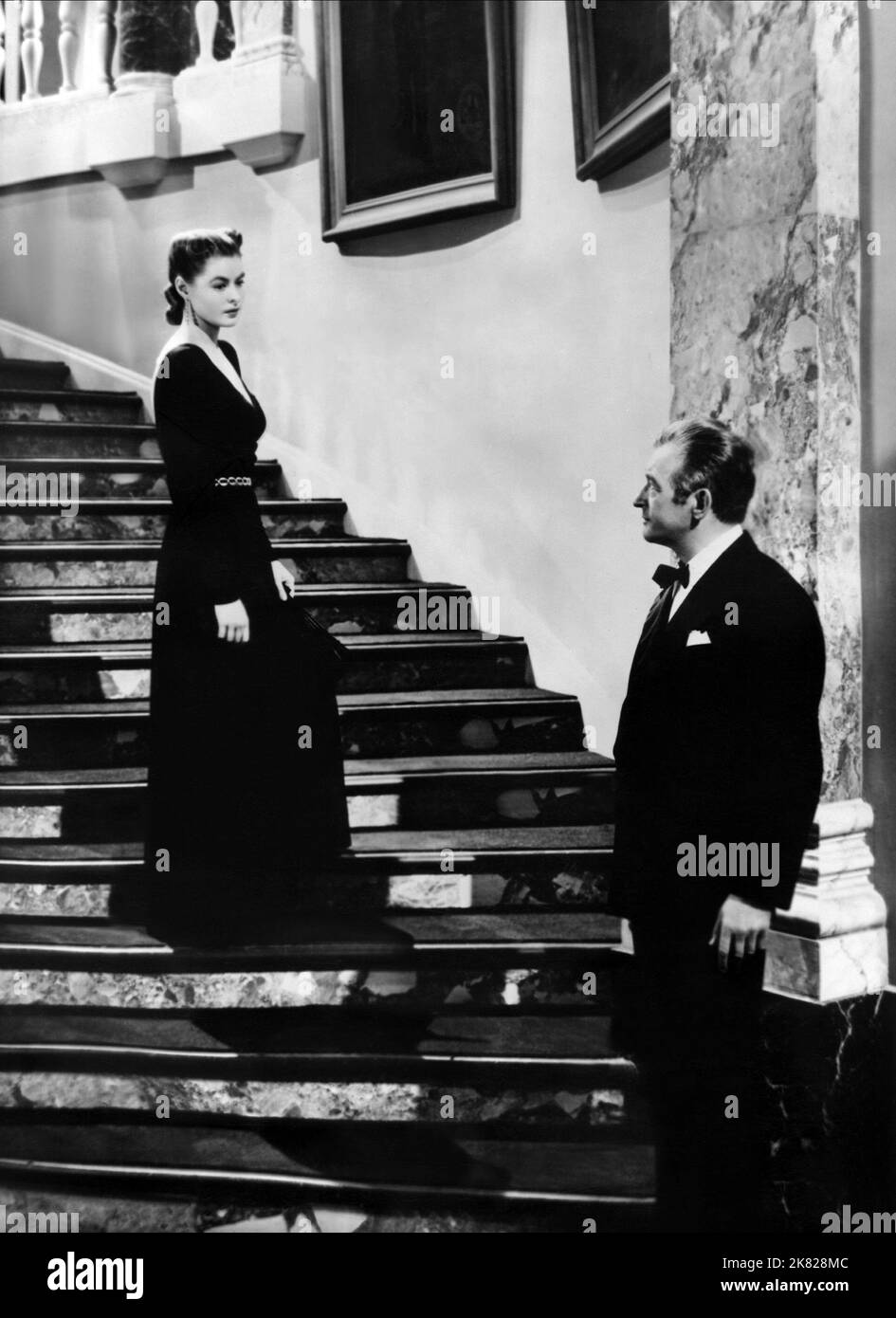 Ingrid Bergman & Claude Rains Film Notorious (USA 1964) Characters ...