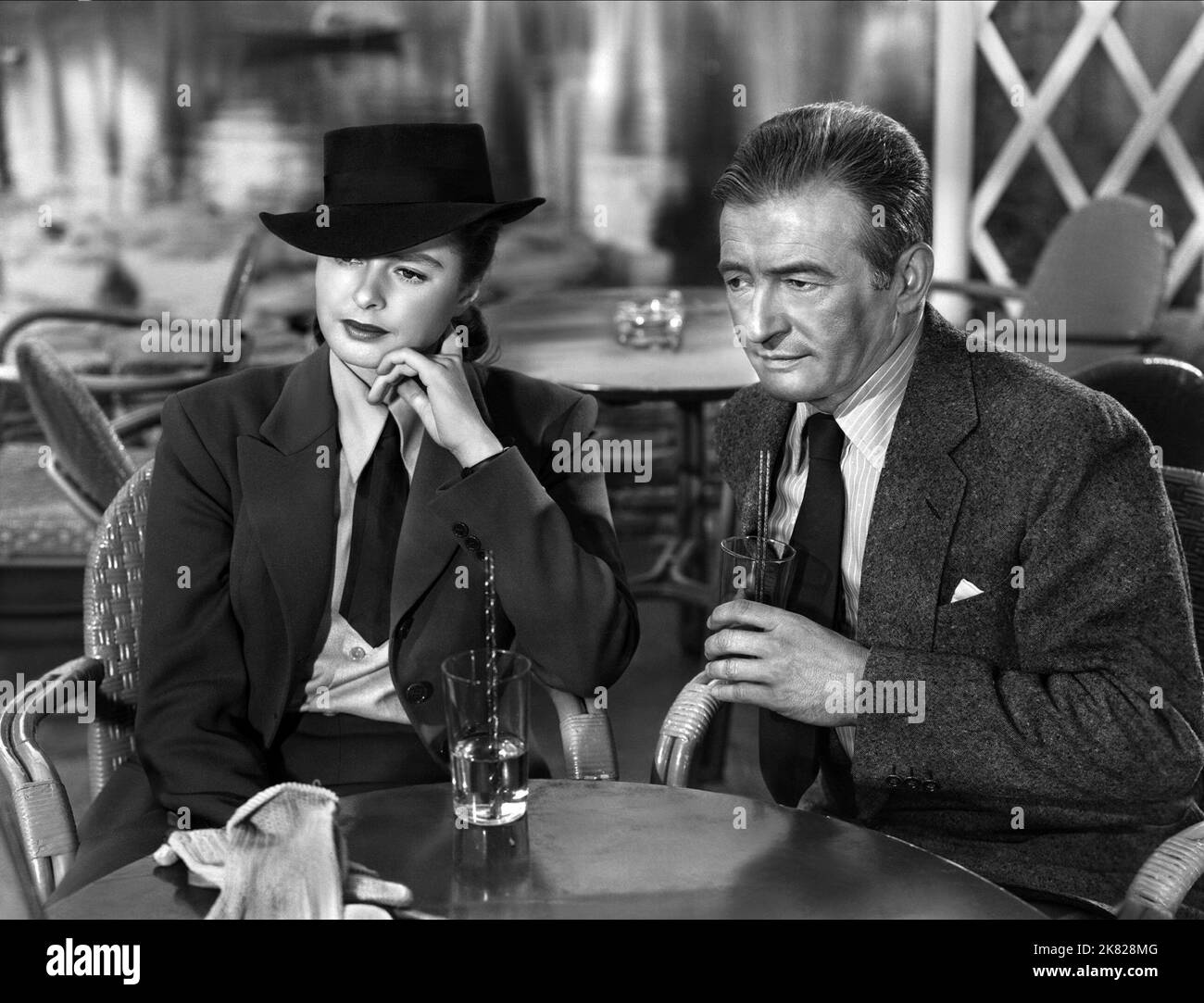 Ingrid Bergman & Claude Rains Film Notorious (USA 1964) Characters ...