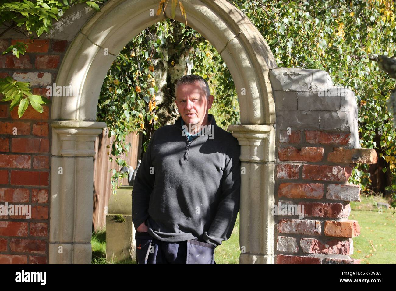 Jedburgh, Scottish Borders, Scotland, UK Retired police sergeant Mark ...