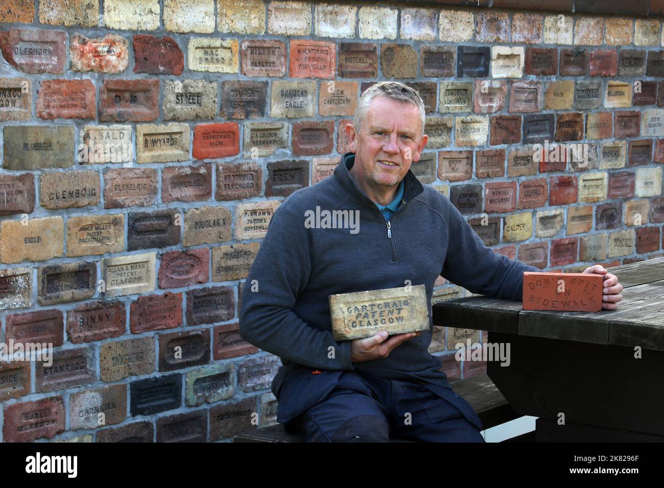Jedburgh, Scottish Borders, Scotland, UK Retired police sergeant Mark ...