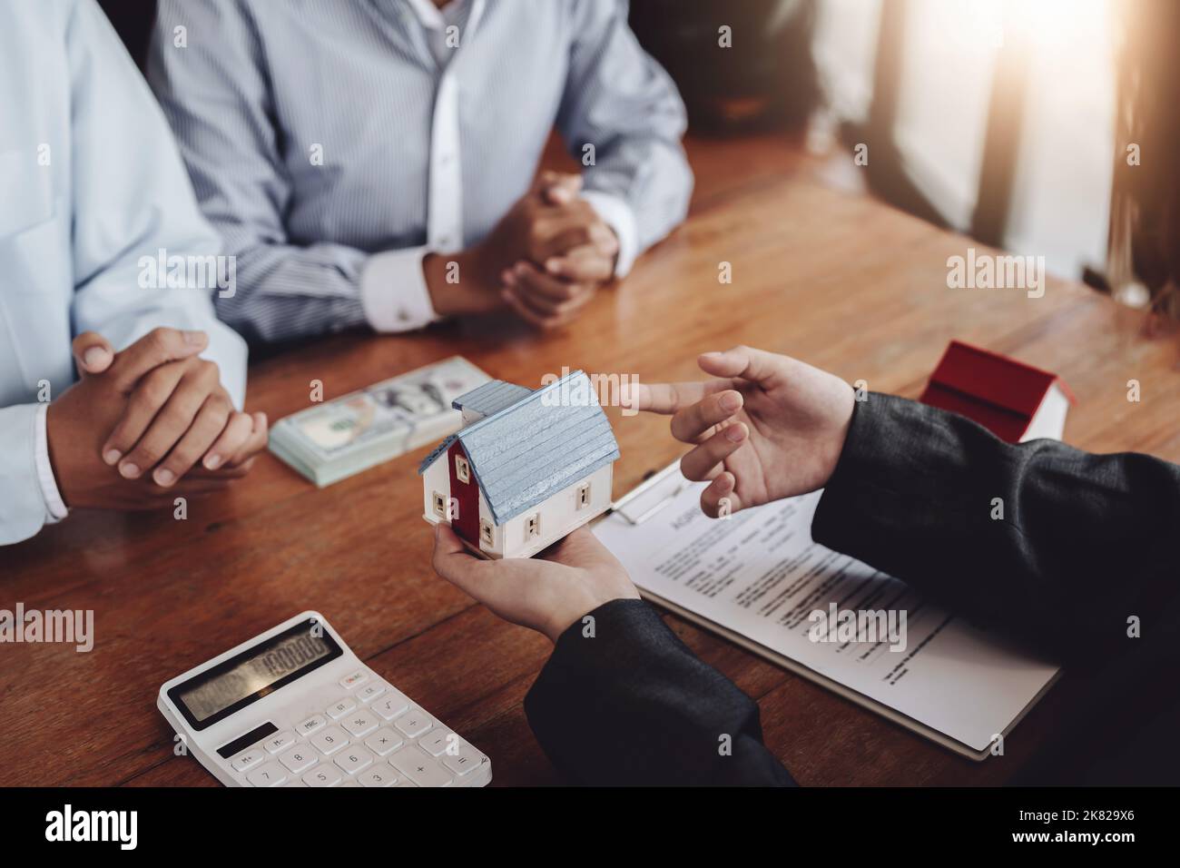 Tax document showing mortgage hi-res stock photography and images - Alamy