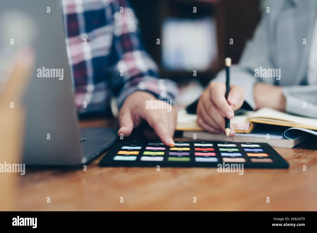 A group of professional web developer and graphic designer Stock Photo ...