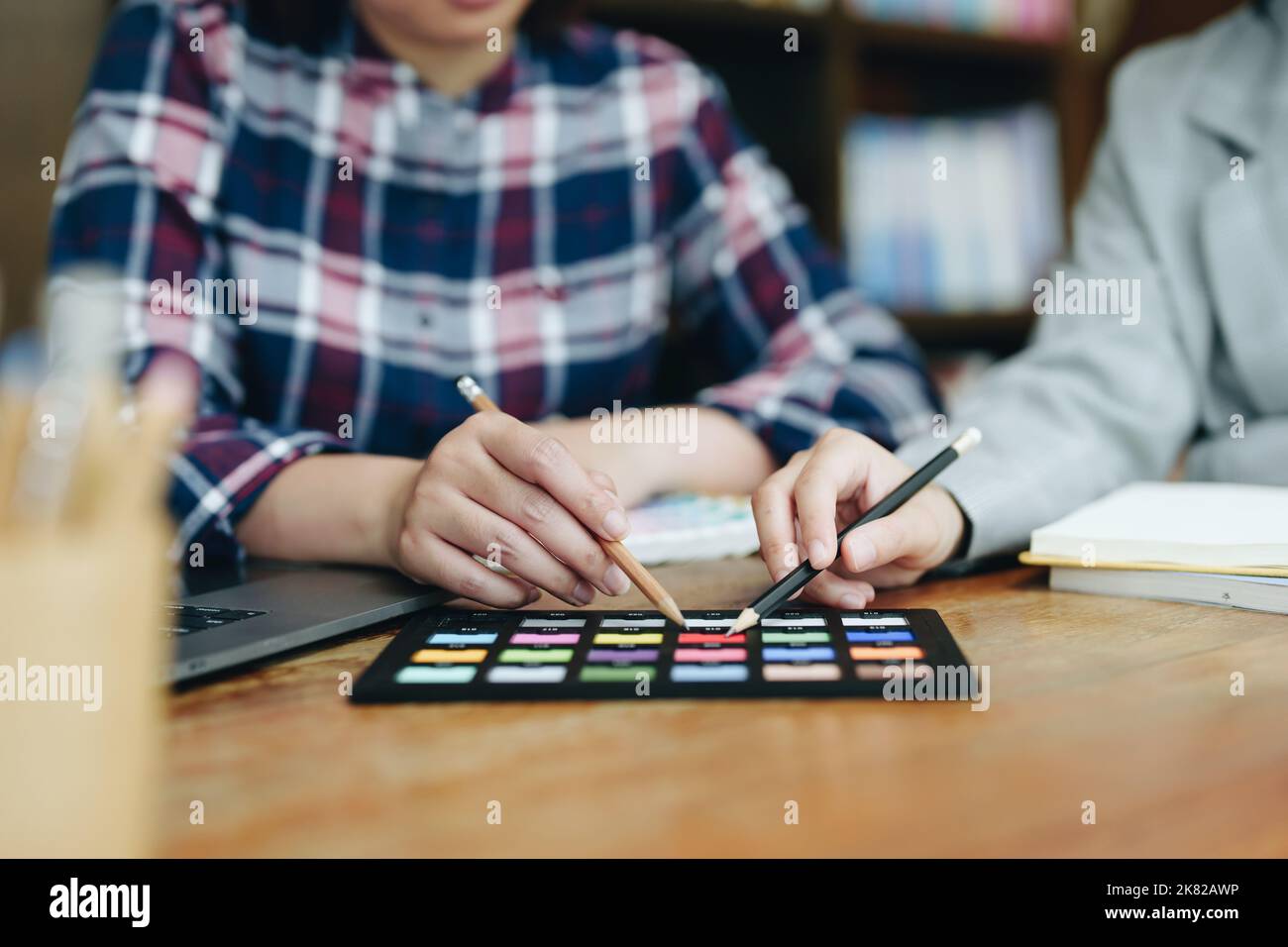 A group of professional web developer and graphic designer Stock Photo ...