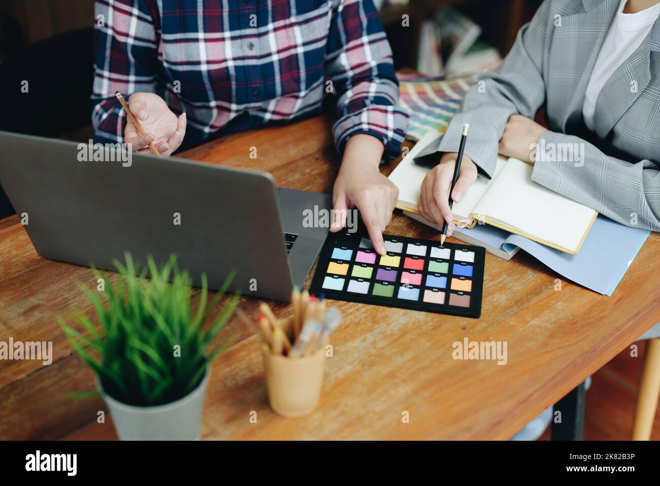 A group of professional web developer and graphic designer Stock Photo ...