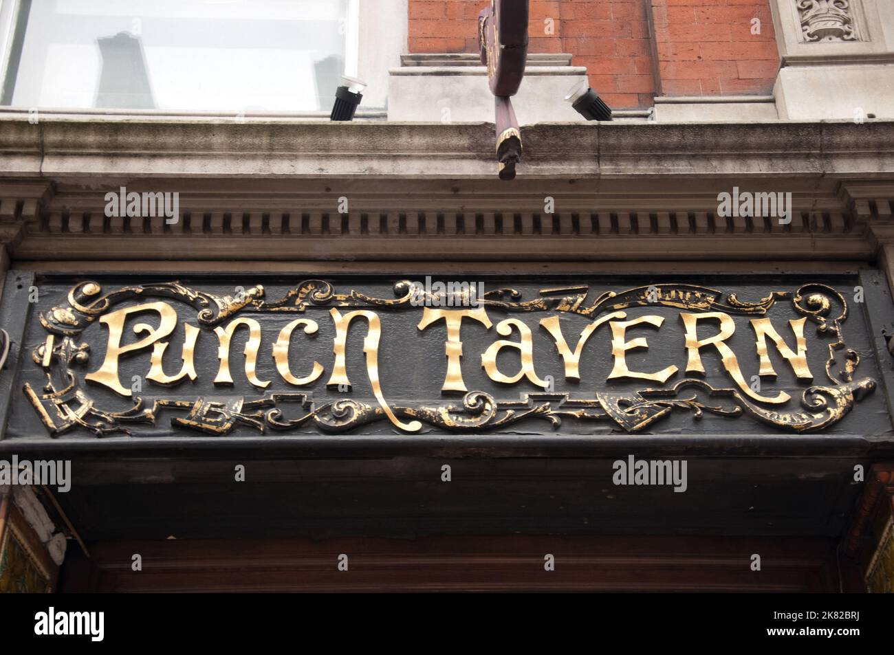 Signboard for The Punch Tavern, Fleet Street, London - Punch Magazine ...