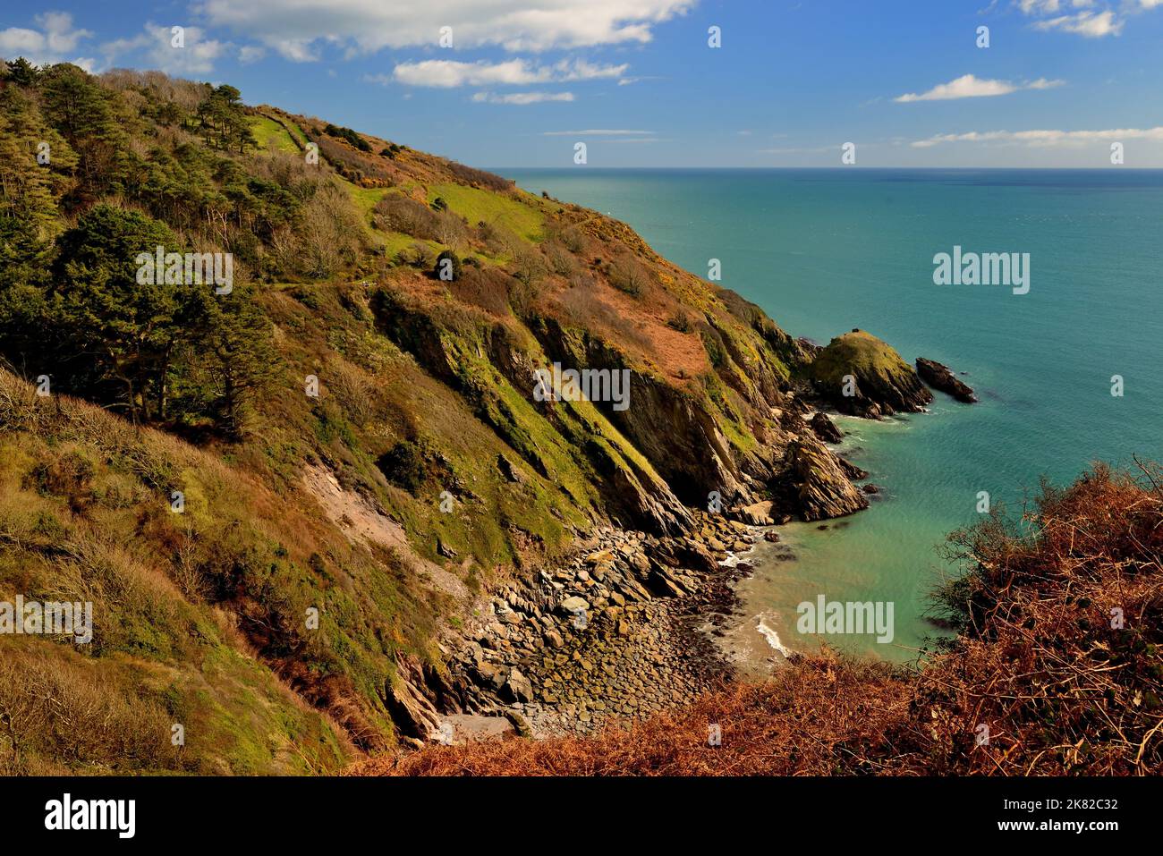 Pudcombe bay hi-res stock photography and images - Alamy