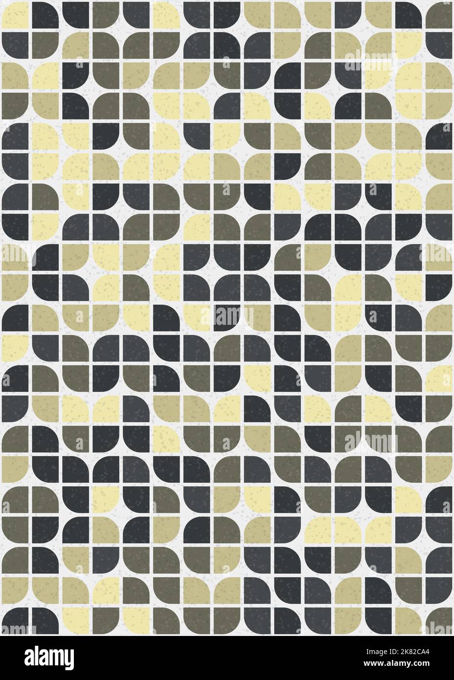 Abstract Geometrical generative computational art illustration Stock ...