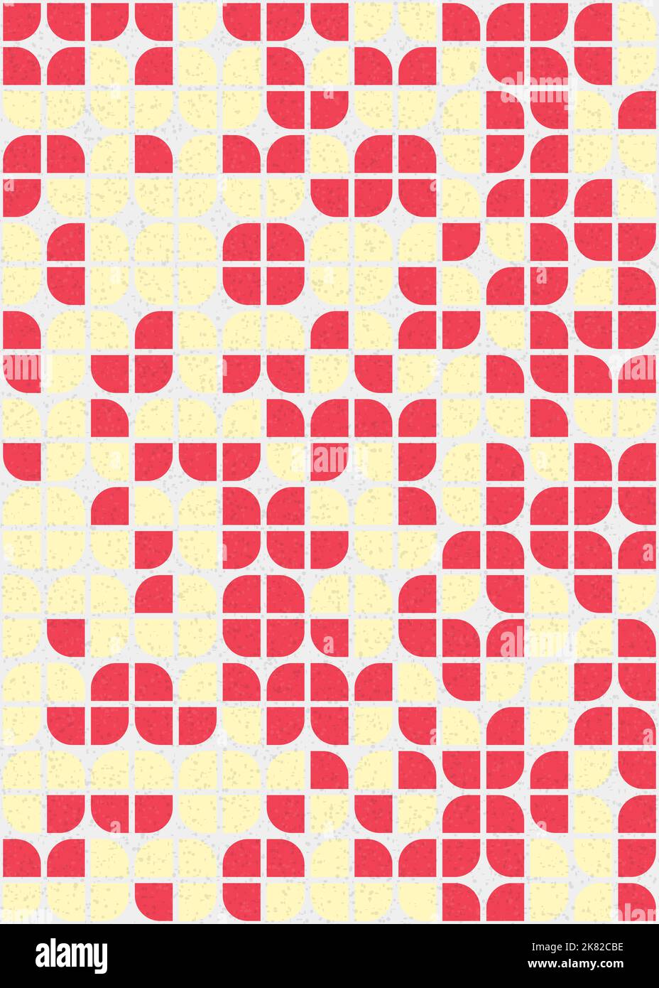 Abstract Geometrical generative computational art illustration Stock ...