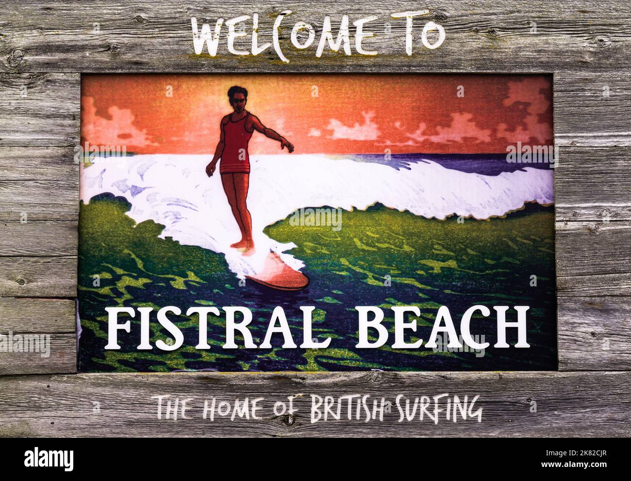 Orange beach welcome sign hi-res stock photography and images - Alamy