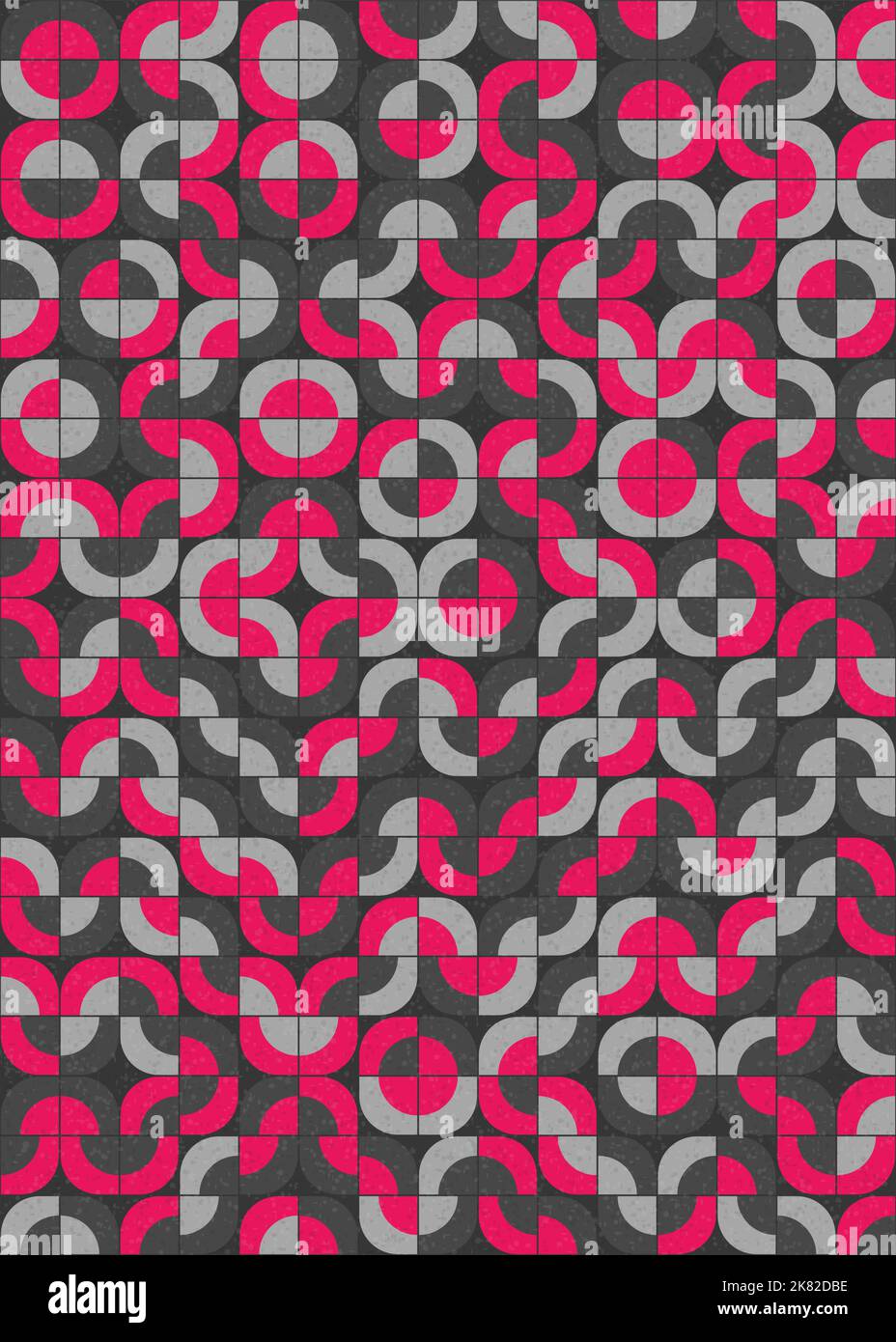 Abstract Geometrical generative computational art illustration Stock ...