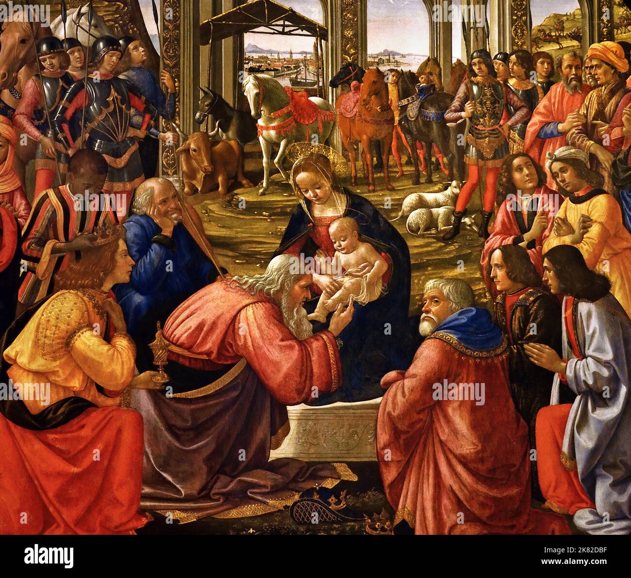 Adoration of the Magi Domenico Ghirlandaio (Florence 1449 - 1494 ...