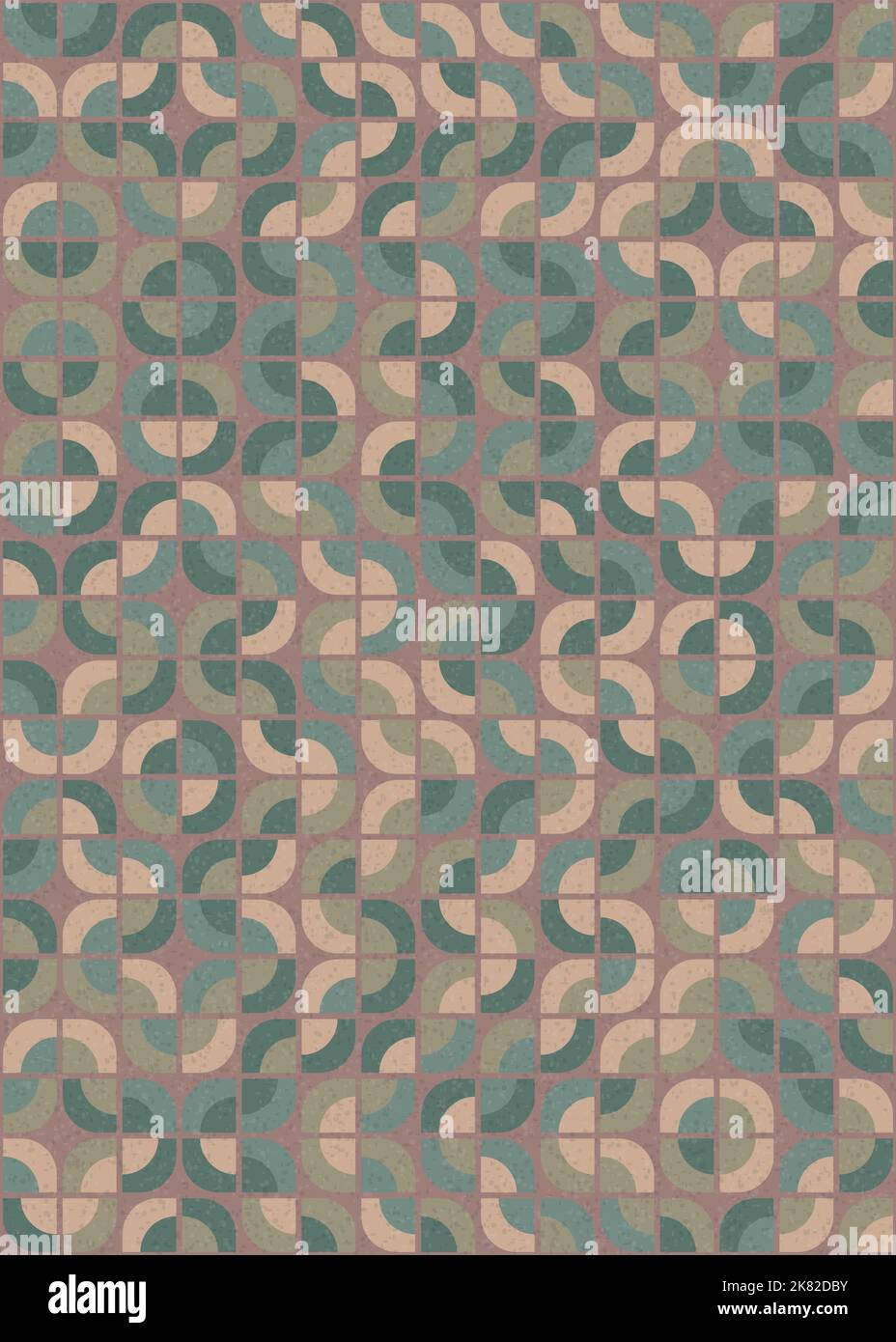 Abstract Geometrical generative computational art illustration Stock ...