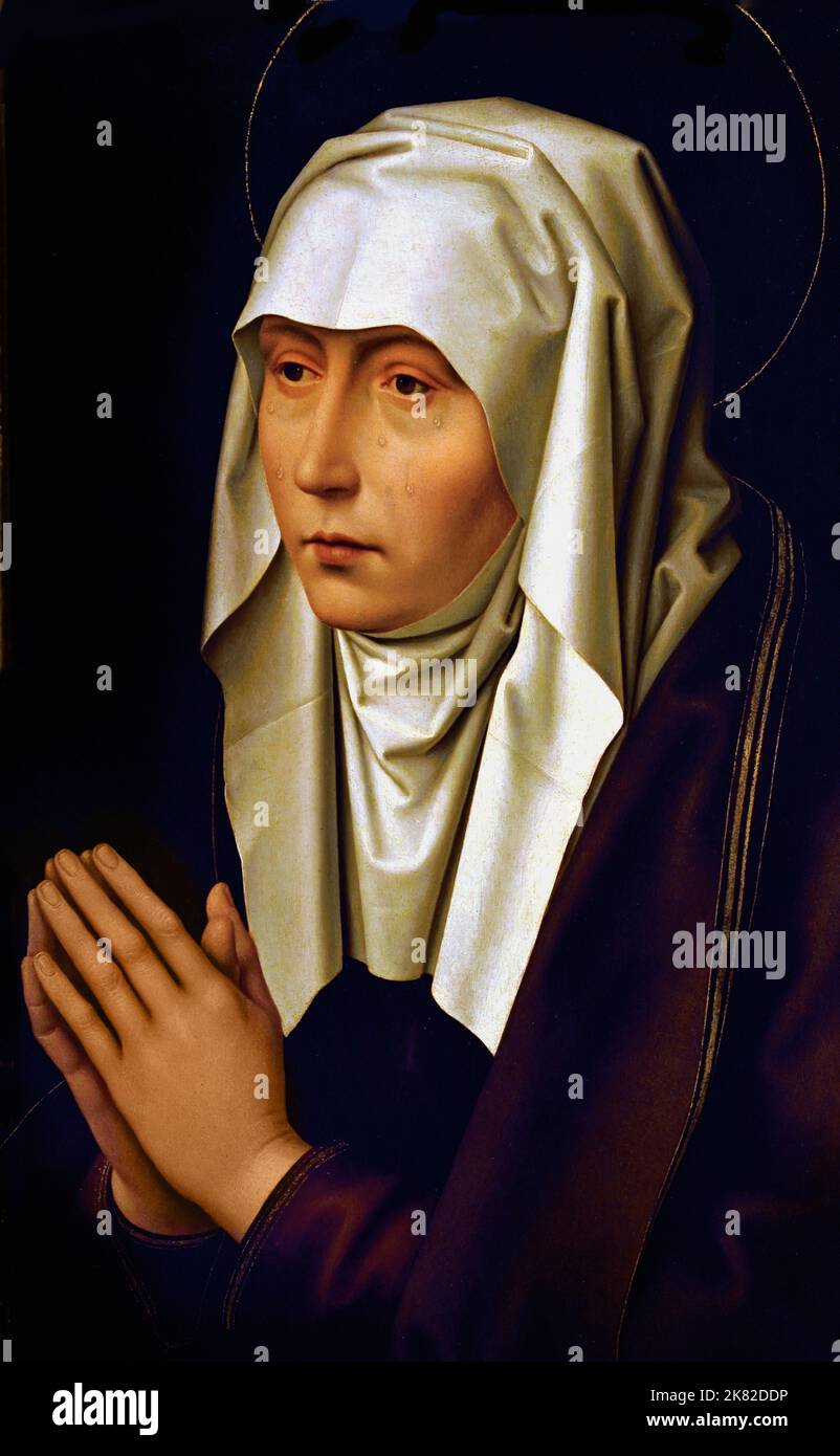 Our Lady of Sorrows 1500 Copy after Hans Memling ( Memlinc ) 1430 ...