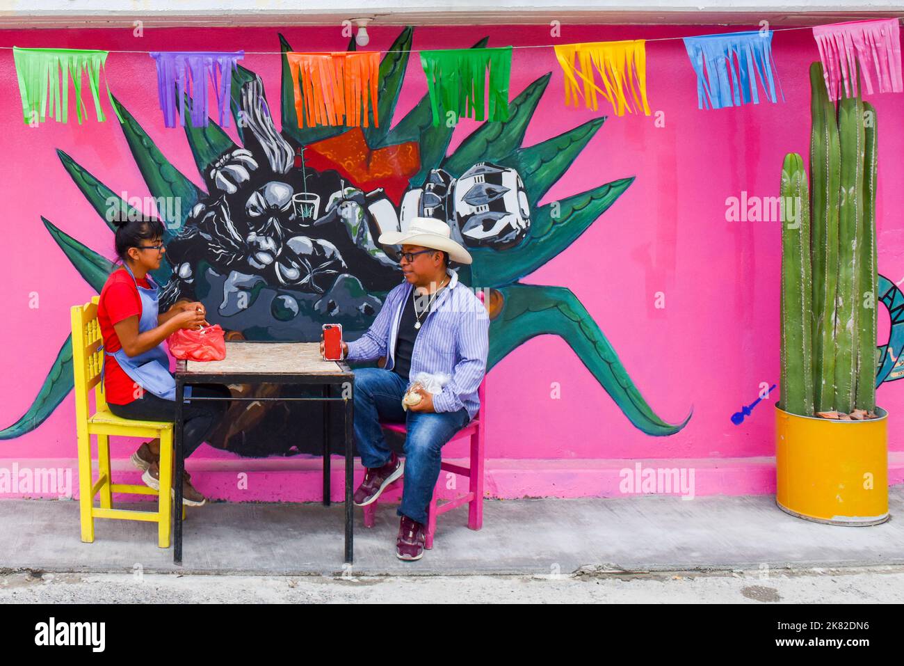 Papel picado oaxaca mexico hi-res stock photography and images - Alamy