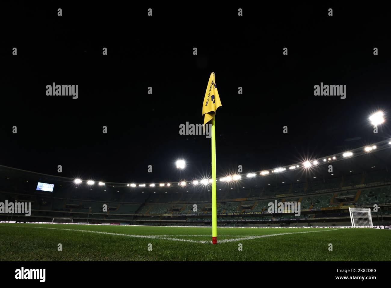 Football general view stadium corner flag hi-res stock photography and ...