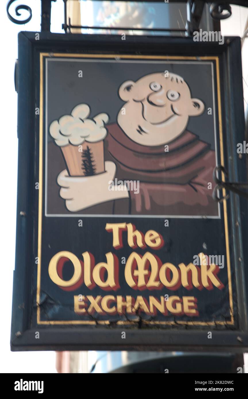 The old monk exchange hi-res stock photography and images - Alamy