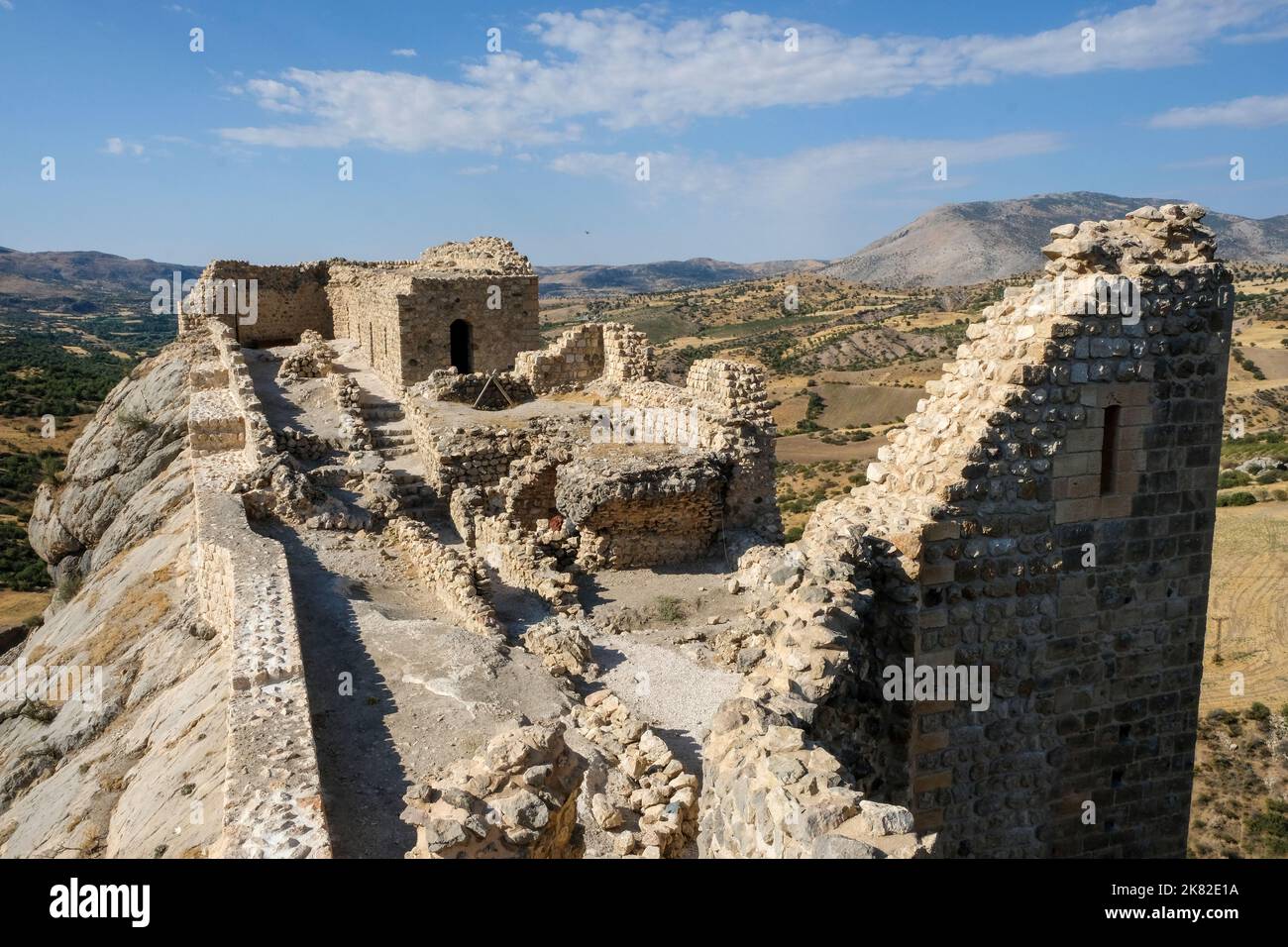Built by the Commagene civilization, Kahta Castle fascinates visitors ...