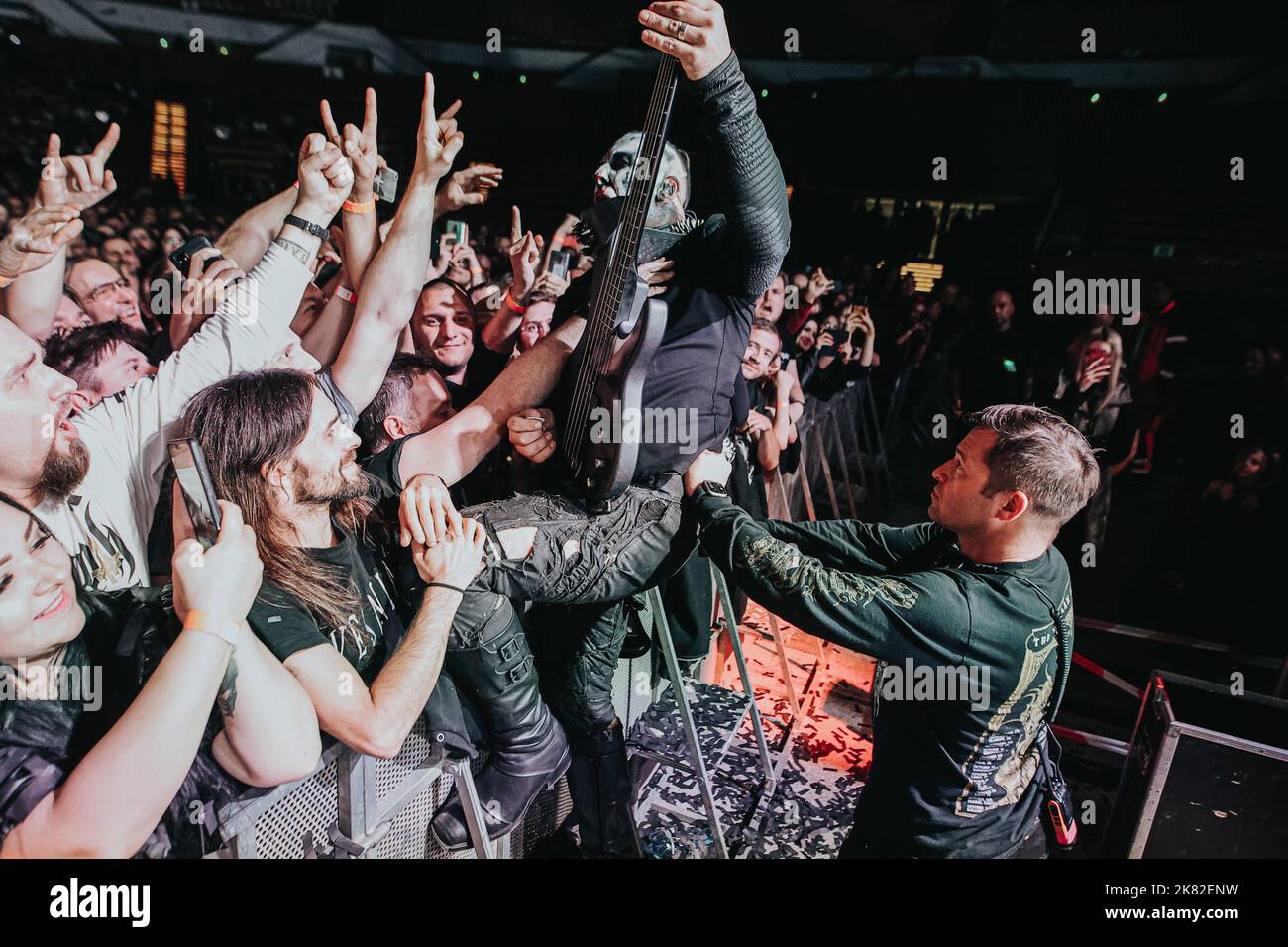 Wroclaw, Wroclaw, Poland. 20th Oct, 2022. On October 19, 2022 in Katowice Spodek - Behemoth ...