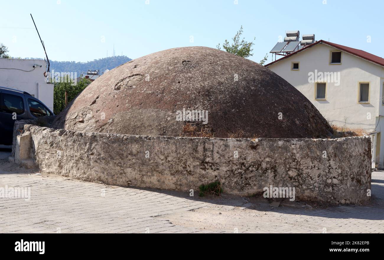 Old water cistern. Fethiye Mugla Turkey Stock Photo - Alamy