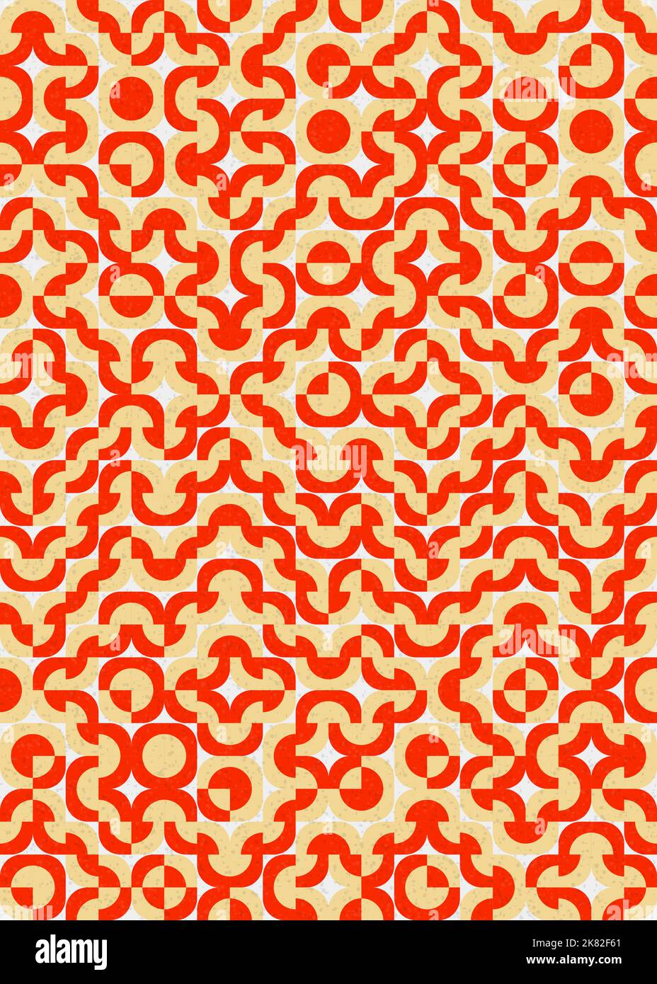 Abstract Geometrical generative computational art illustration Stock ...