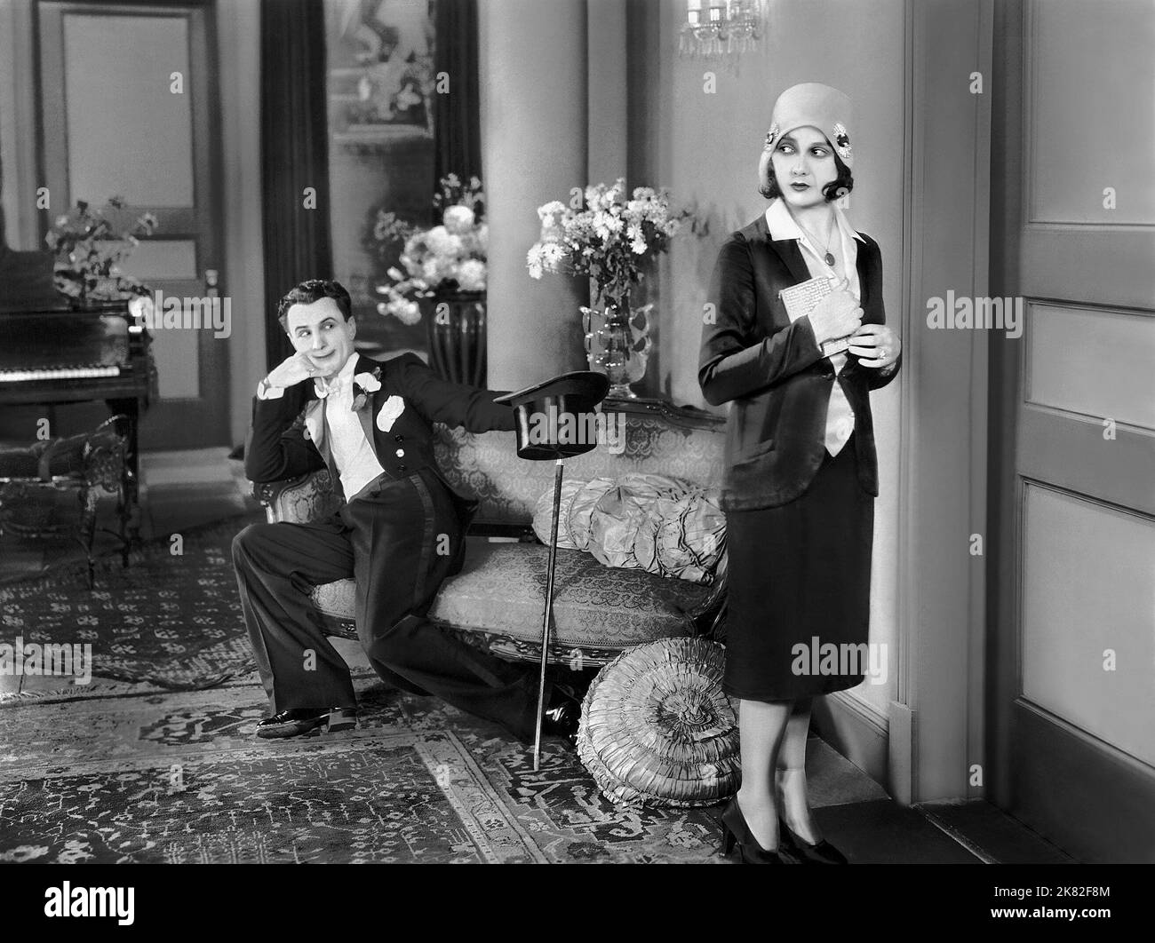 George Beranger & Irene Rich Film Powder My Back (1928) Characters ...