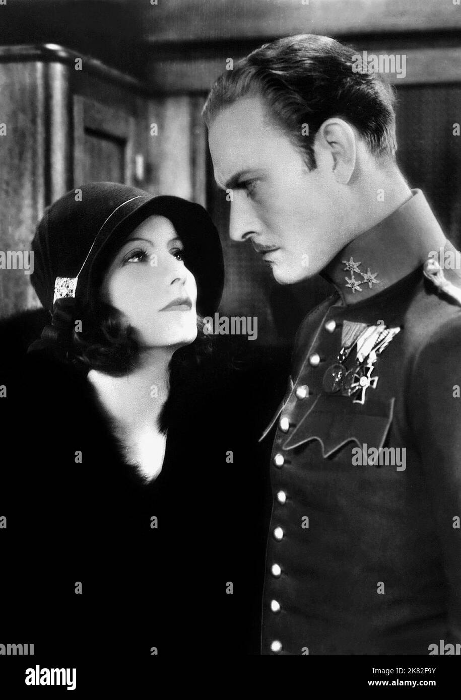 Greta Garbo & Conrad Nagel Film The Mysterious Lady (1934) Characters ...