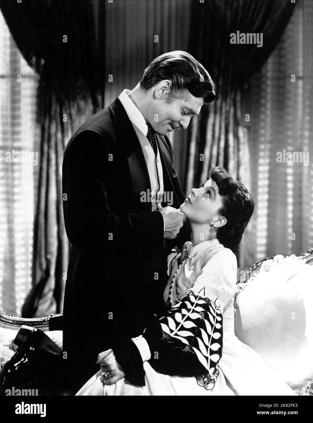 Clark Gable & Vivien Leigh Film: Gone With The Wind (USA 1939) Characters: Rhett Butler - a ...