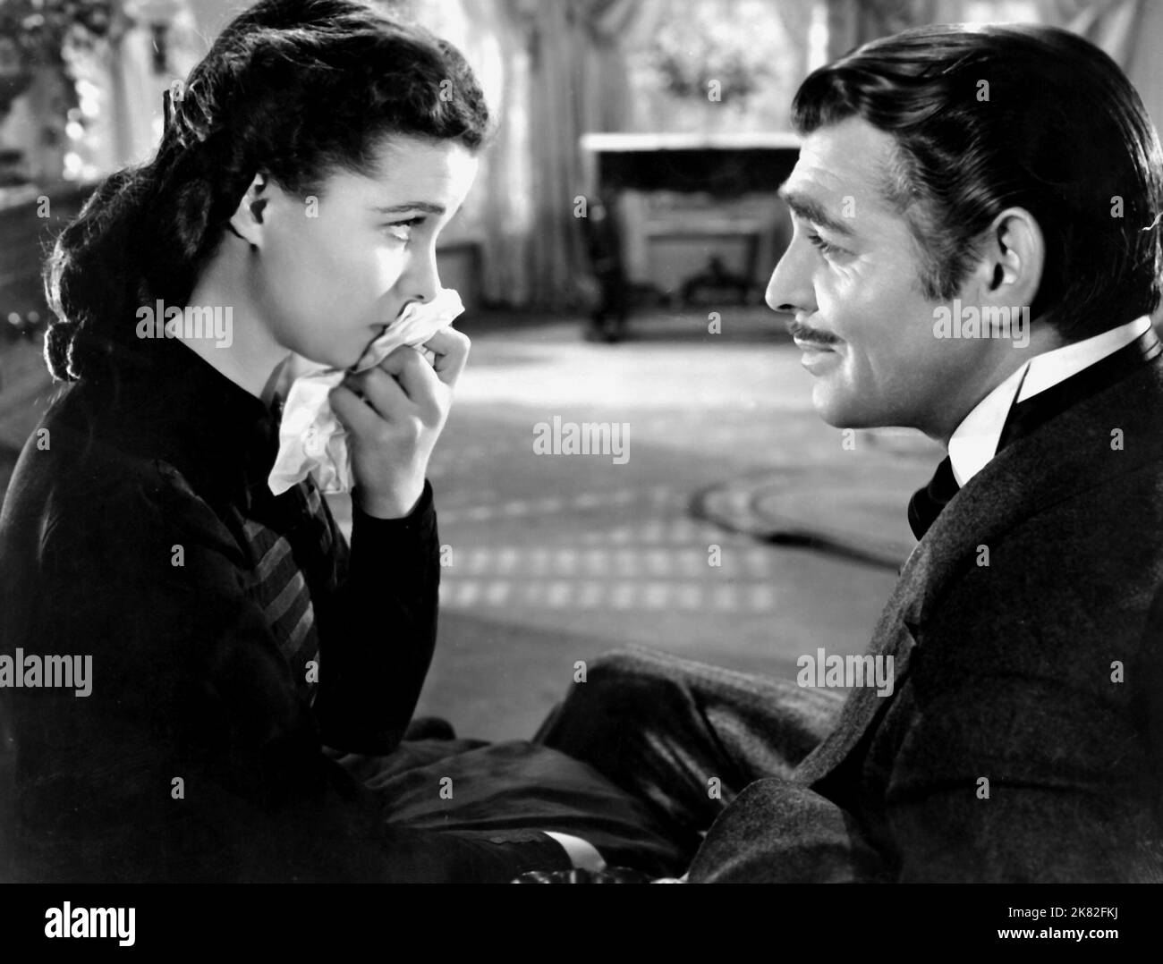 Vivien Leigh & Clark Gable Film: Gone With The Wind (USA 1939) Characters: Scarlett O'Hara ...